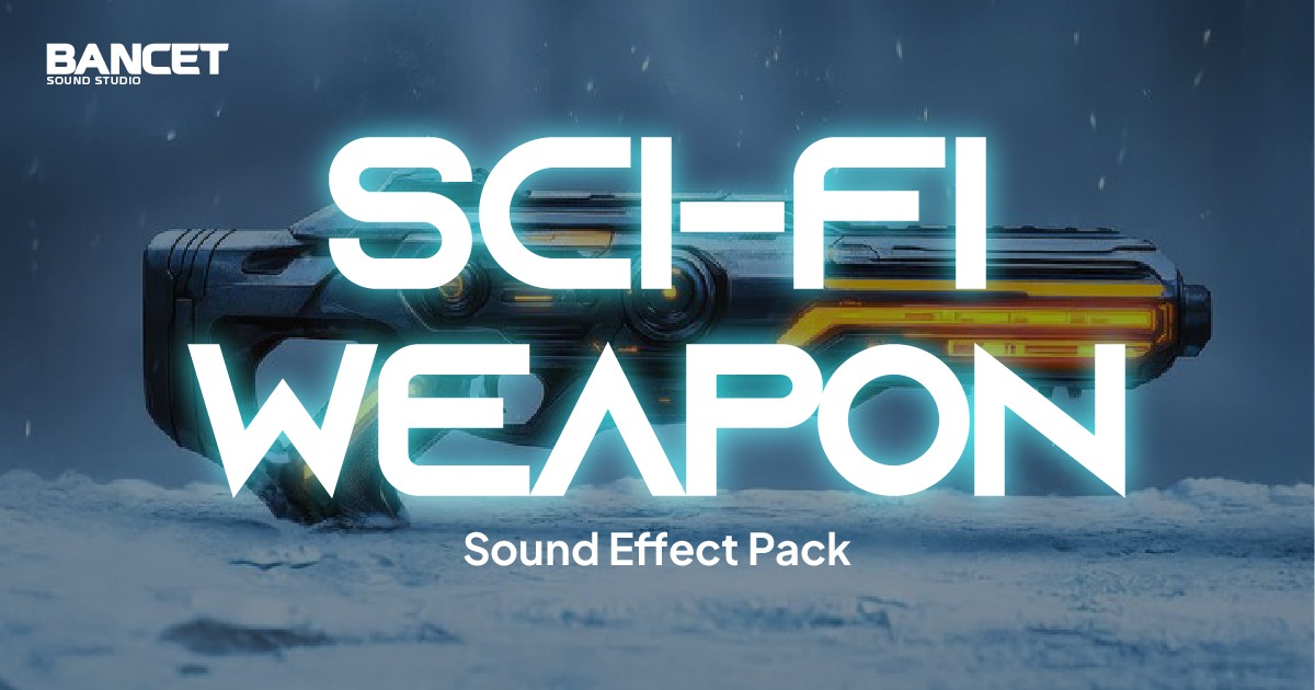 Sci-Fi Weapon Sound Effect Pack | 무기 효과음 | Unity Asset Store