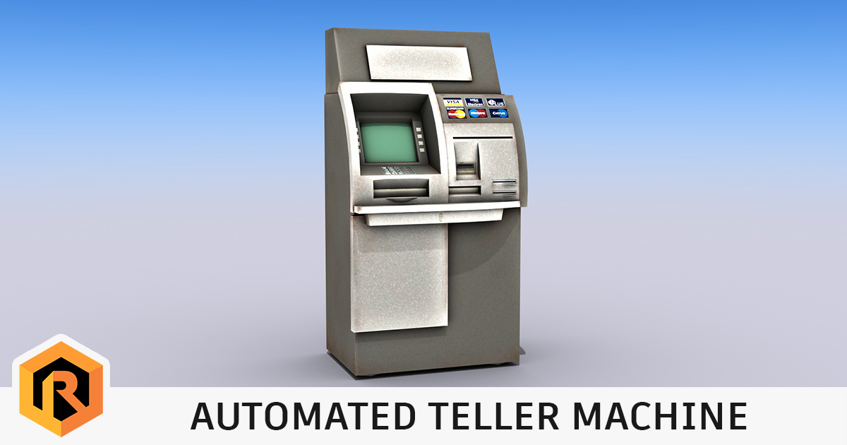 Automated Teller Machine (ATM) | 3D Props | Unity Asset Store