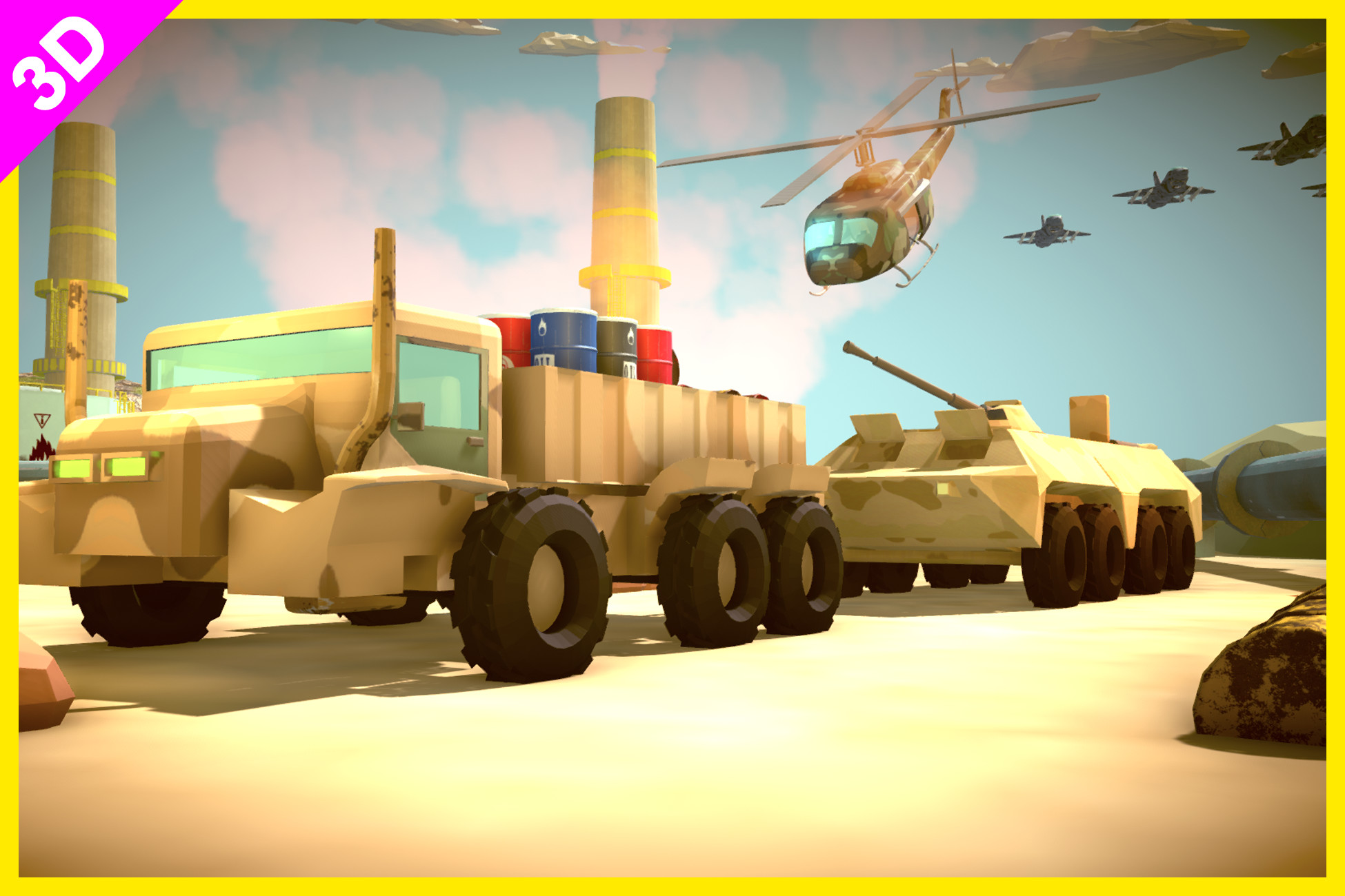 Military Pack Art | 3D Environments | Unity Asset Store