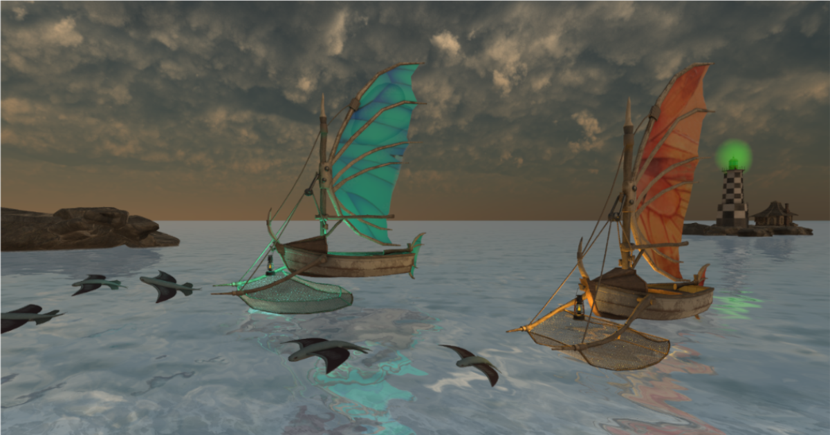 Fly boat | 3D Props | Unity Asset Store