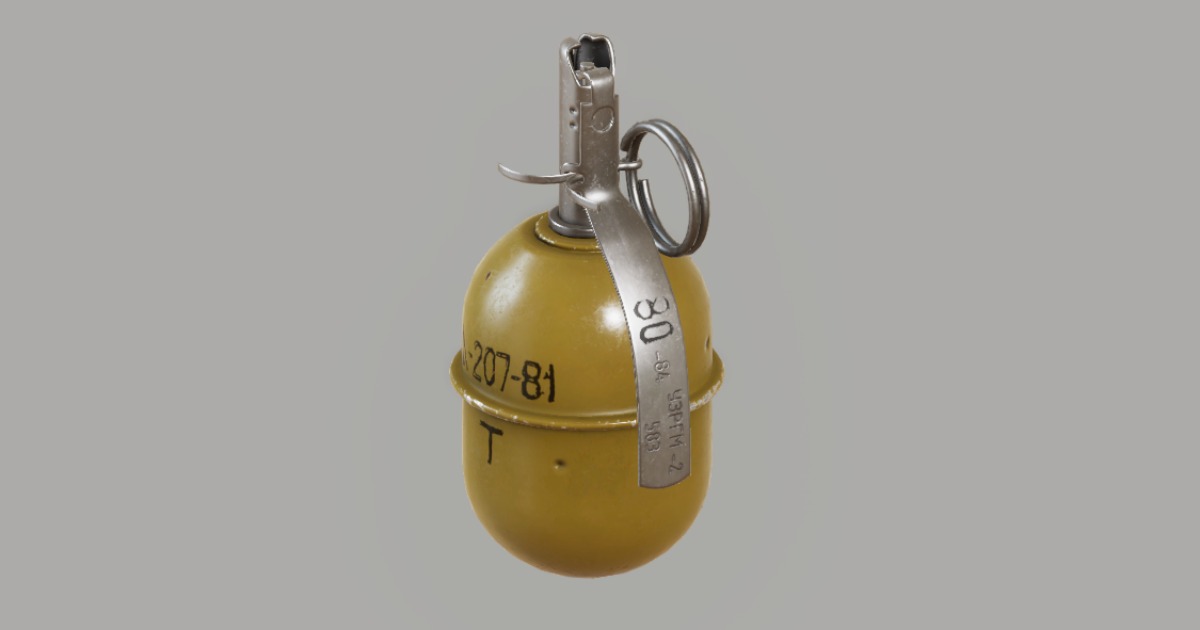 Grenade "RGD-5" | 3D Weapons | Unity Asset Store