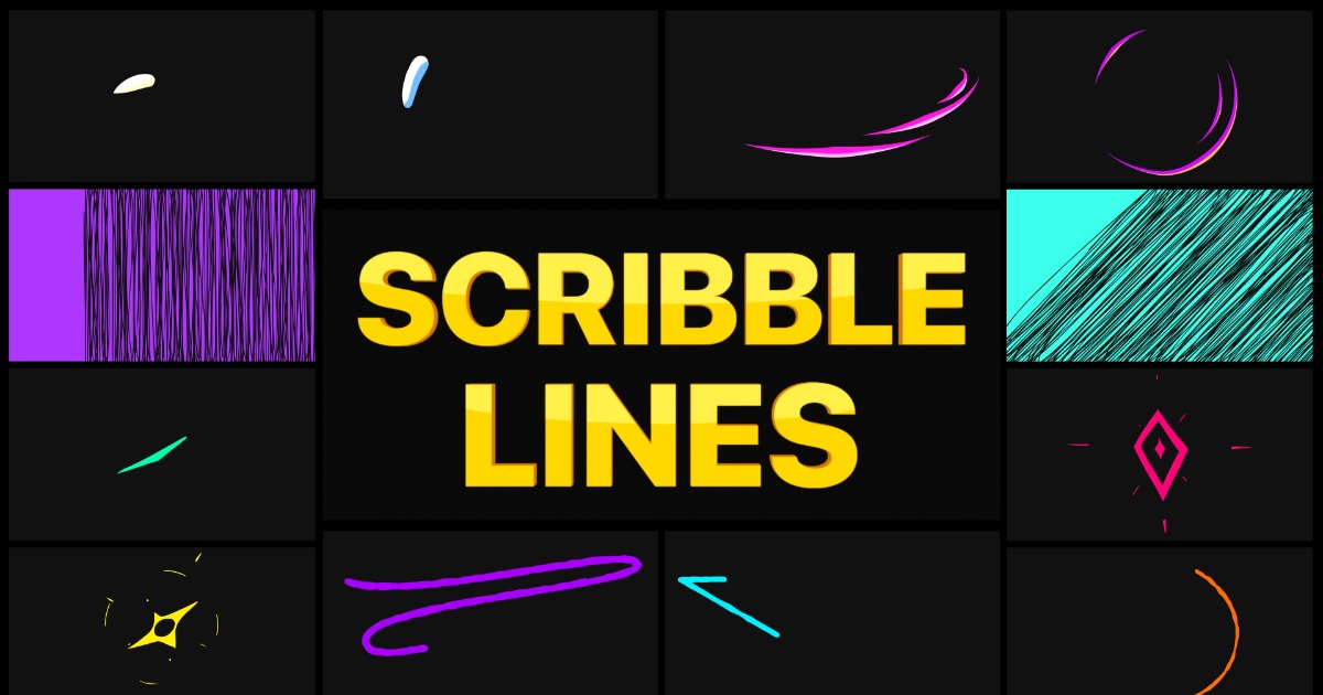 Scribble Lines (11.06) | 2D Textures & Materials | Unity Asset Store