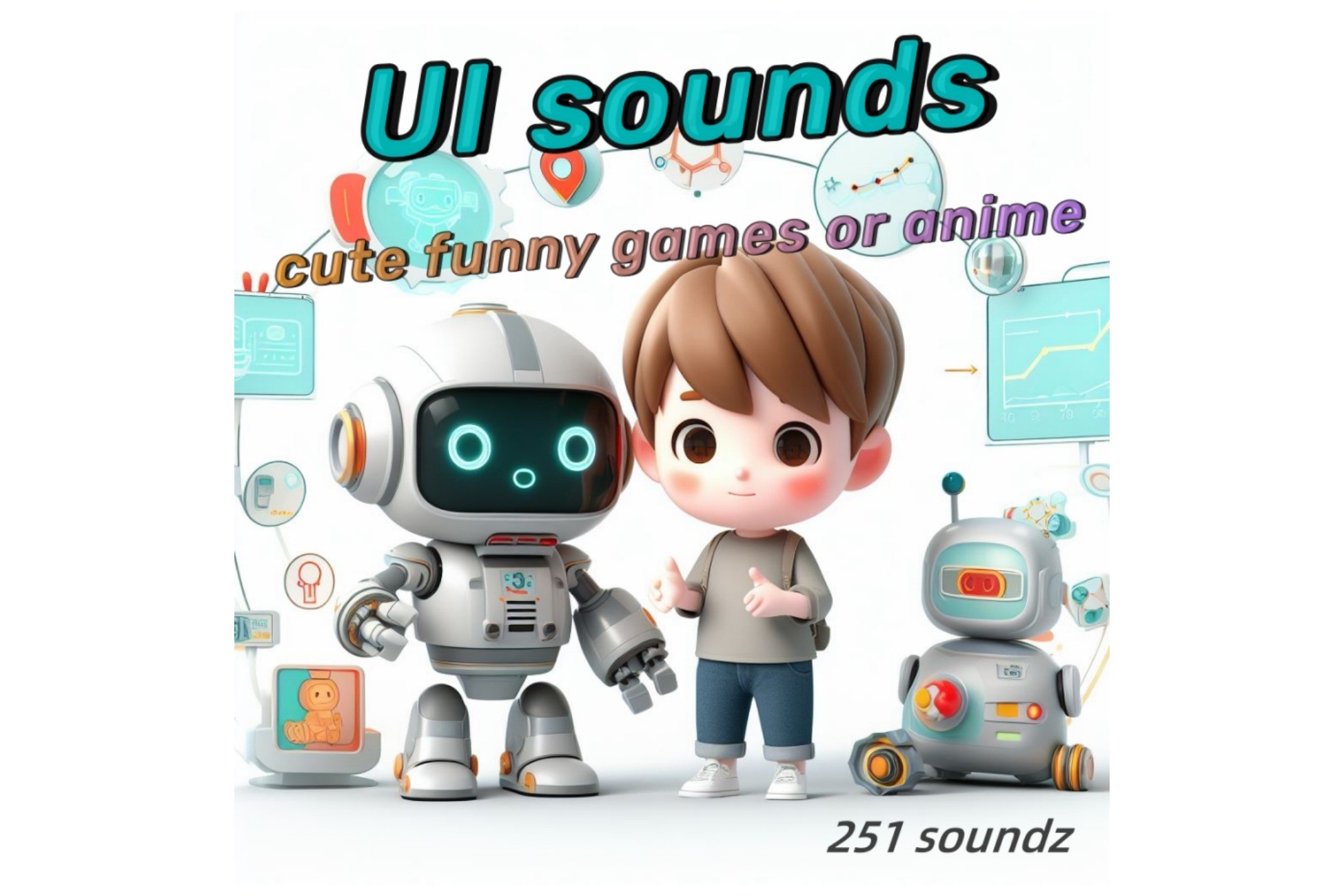 UI Sounds for Cartoon Casual Games and Anime - Vol. 1 | Audio Sound FX ...