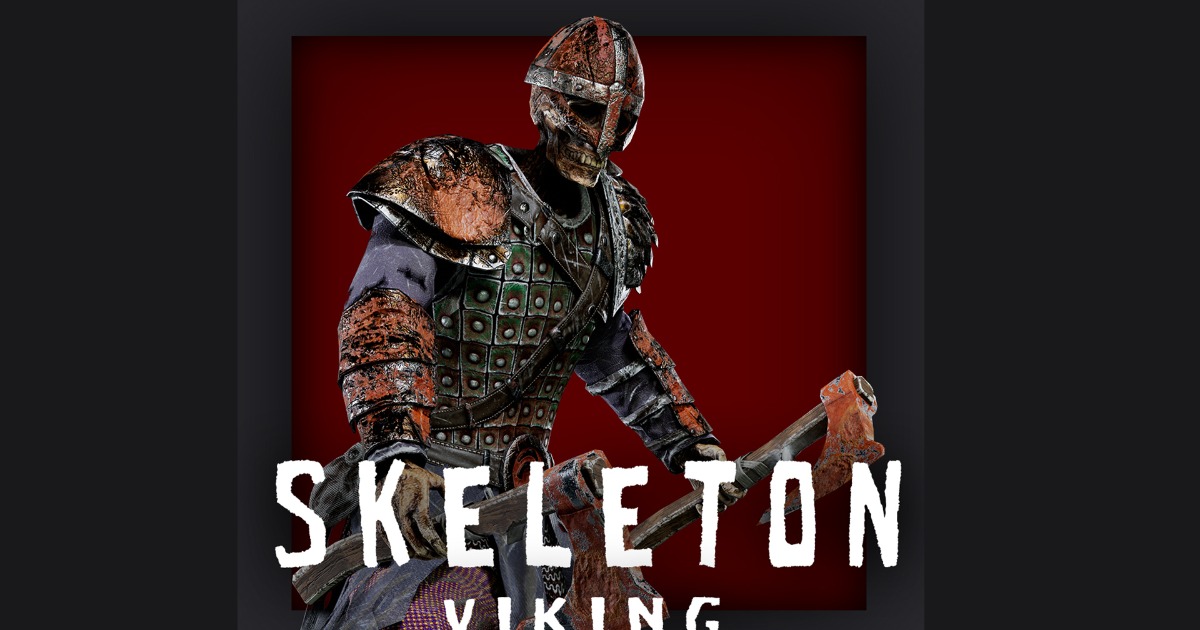 SKELETON VIKING 2 | 3D Humanoids | Unity Asset Store