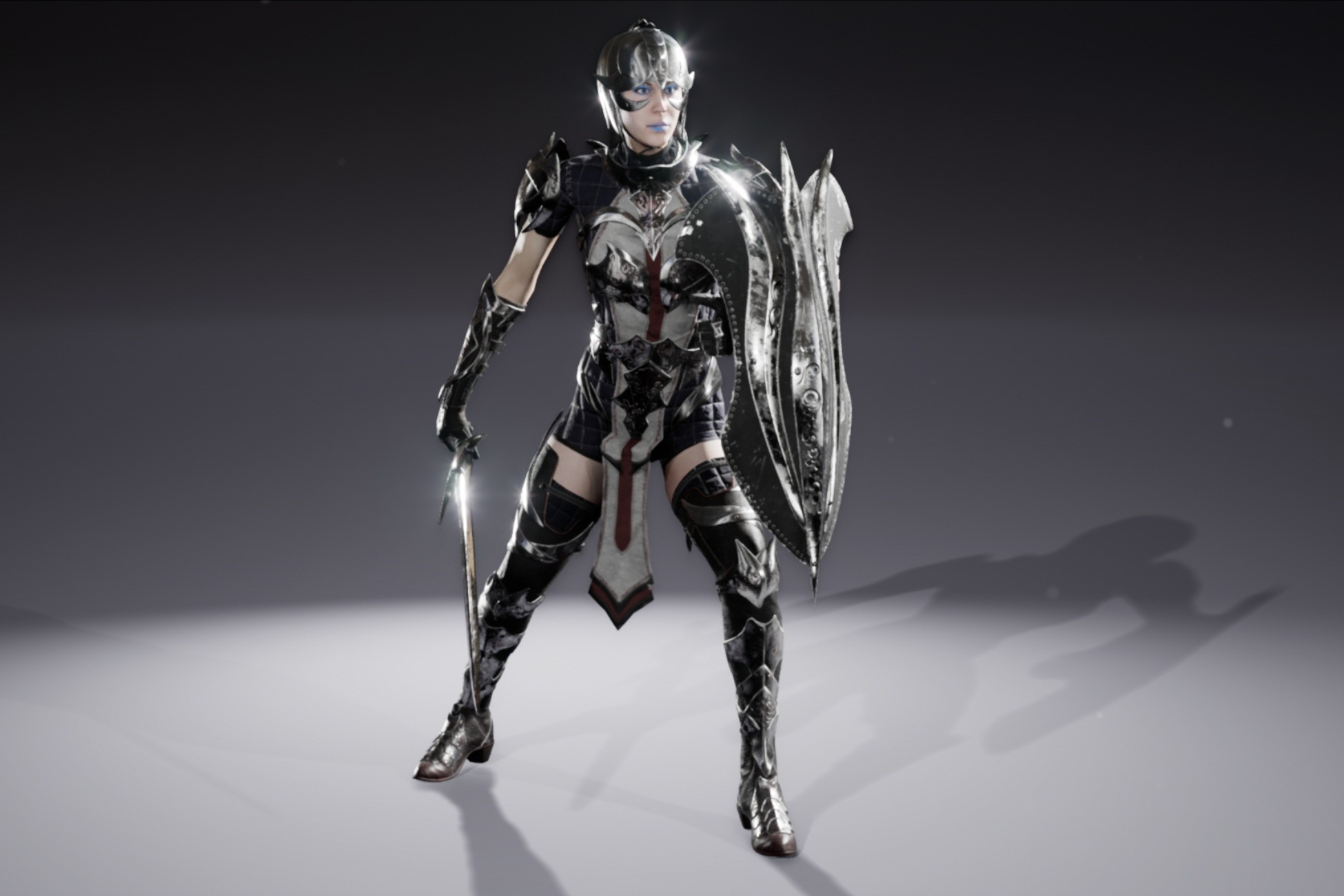 Female knight assassin | Characters | Unity Asset Store