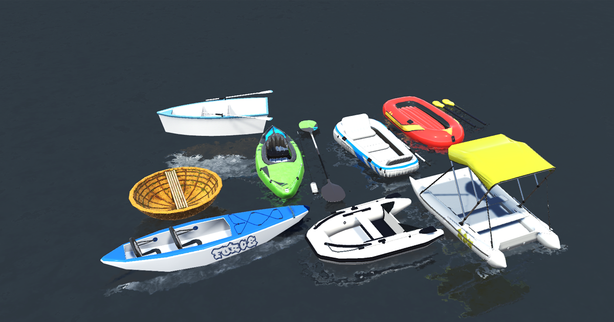 Boat Collections SA | 3D Sea | Unity Asset Store