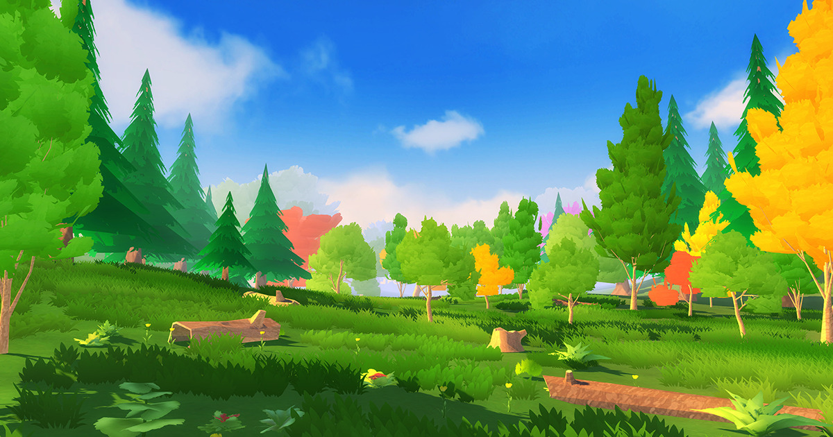 The Hidden Valley - Stylized Vegetation And Trees | 3D 植物 | Unity Asset ...