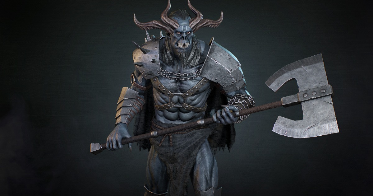 Monster Warrior 01 | Characters | Unity Asset Store