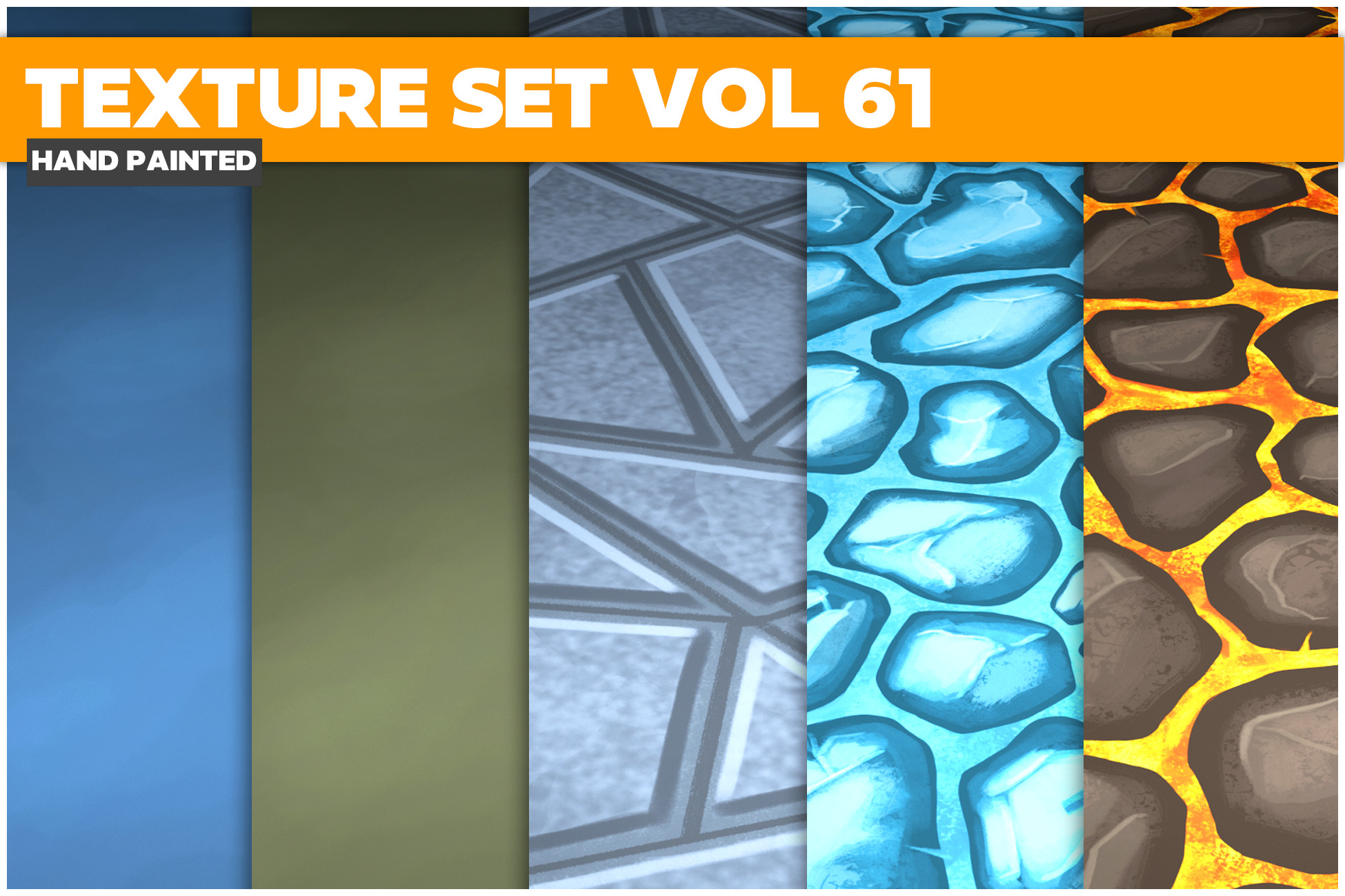 Texture Set Vol.61 Hand Painted Mix | 2D Floors | Unity Asset Store