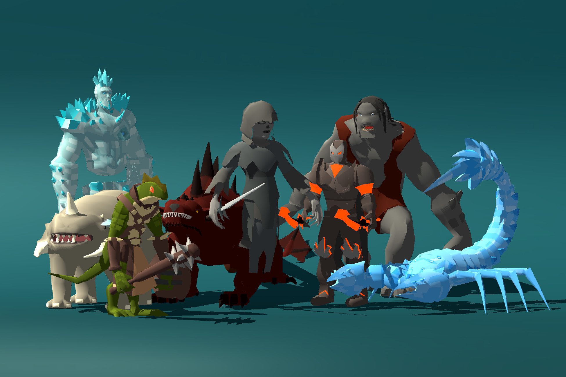 Medieval Fantasy - All Monsters | 3D Creatures | Unity Asset Store