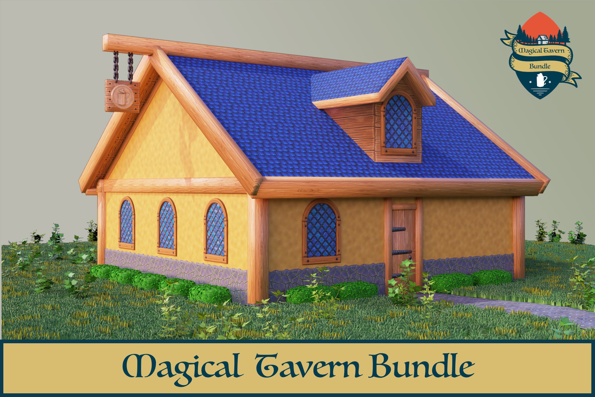 3D Stylized Medieval Modular Assets | 3D Dungeons | Unity Asset Store