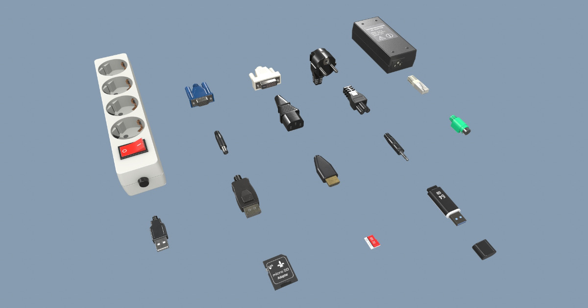 Connectors | 3D Electronics | Unity Asset Store