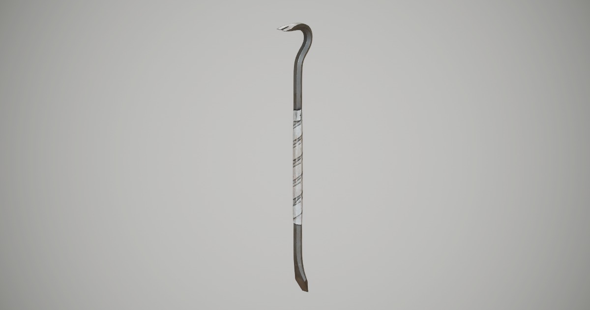 Crowbar "Cloth Wrapped" | 3D Tools | Unity Asset Store