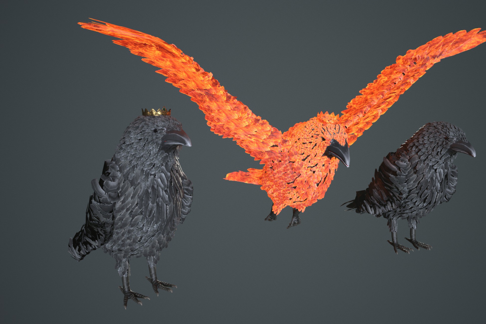 Raven_fantasy | 3D Characters | Unity Asset Store