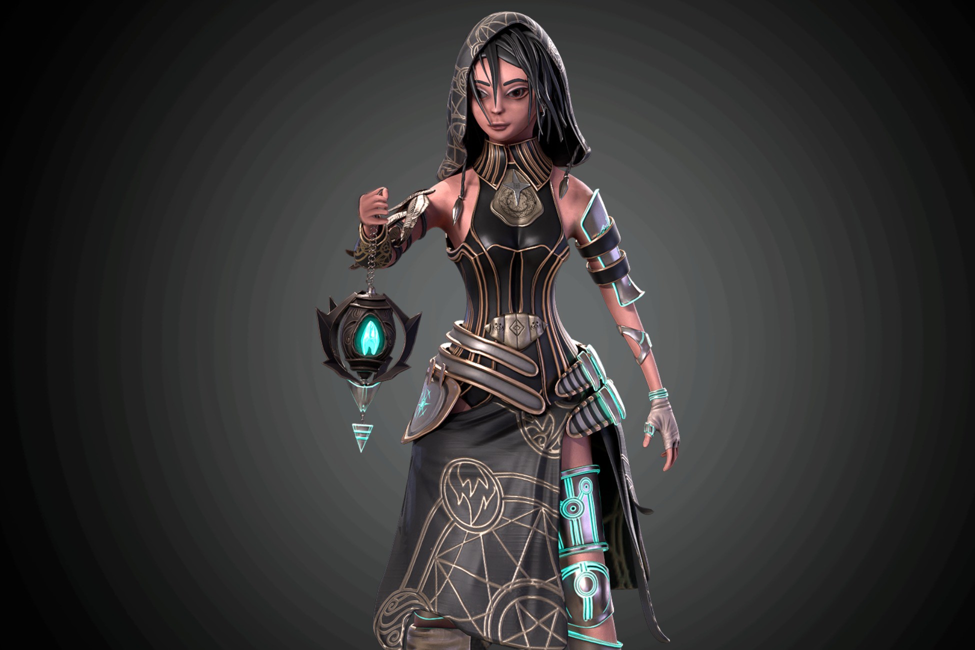 Magical Fantasy Girl | 3D Characters | Unity Asset Store