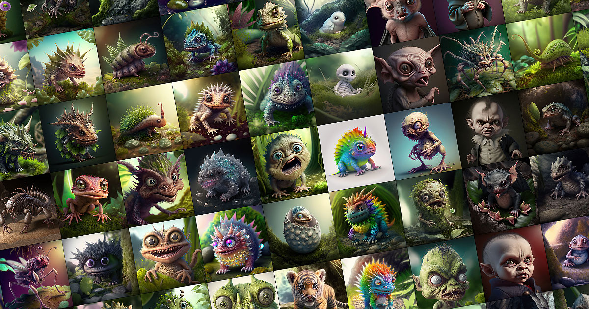 Baby Monsters Bundle - RPG Fantasy Character Icons | 2D 아이콘 | Unity ...