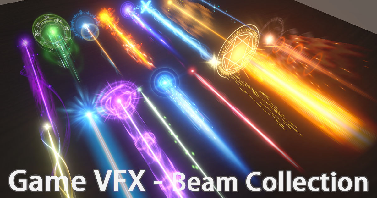 Game VFX：Beam Collection | VFX Particles | Unity Asset Store