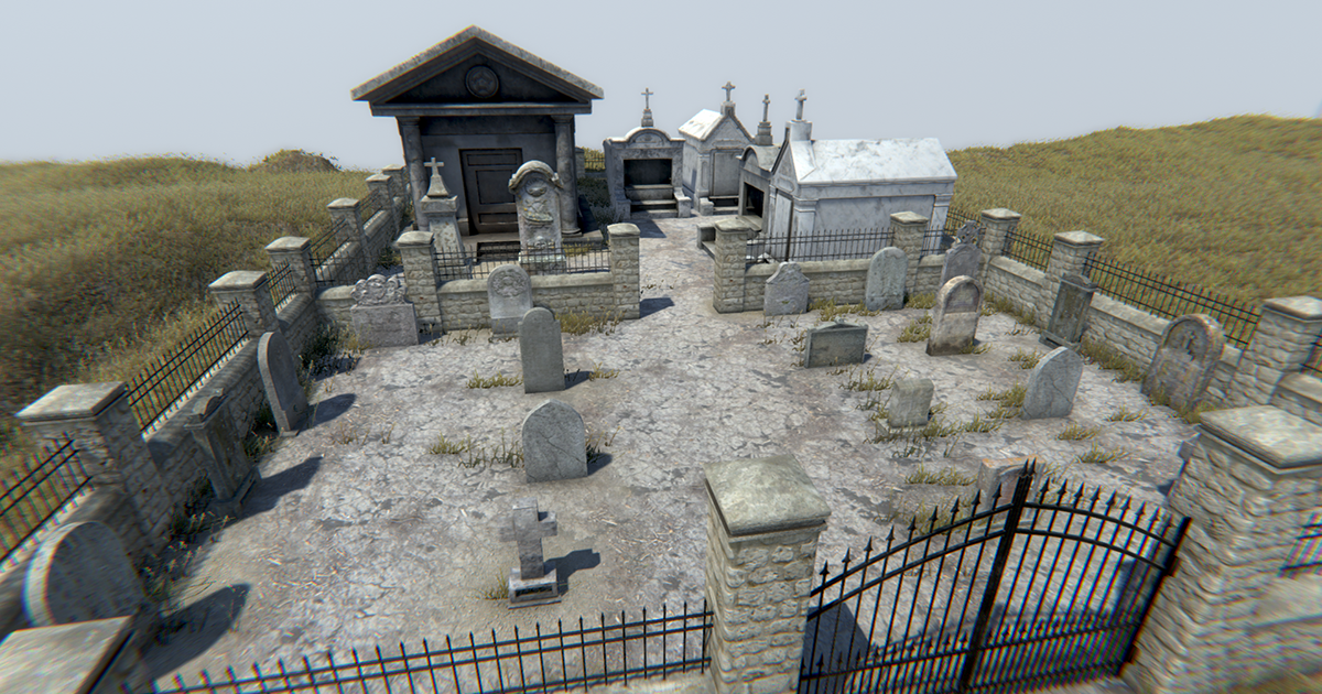 Graveyard Pack 1 | 3D Historic | Unity Asset Store