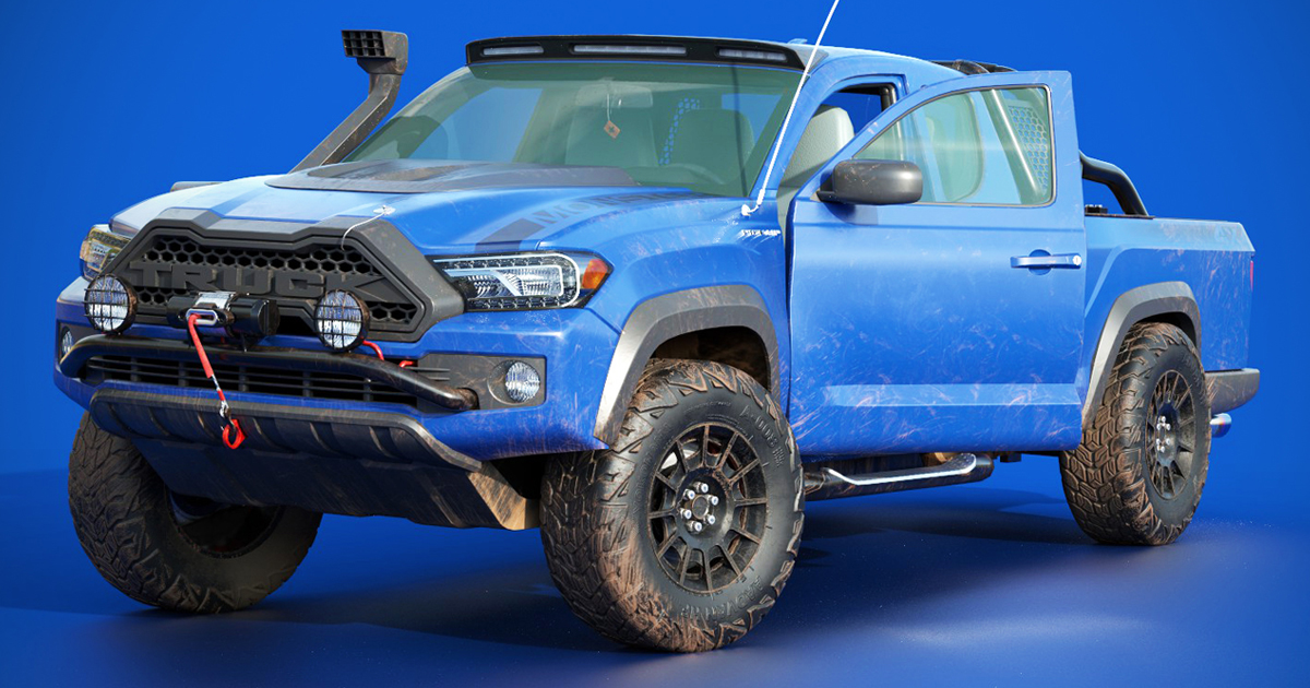 Pickup Truck Vehicle Pack | 3D Land | Unity Asset Store