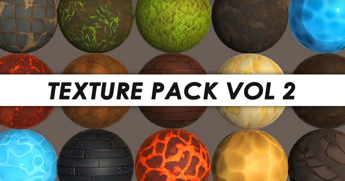 Stylized Textures - Pack Vol 2 | 2D Textures & Materials | Unity Asset ...