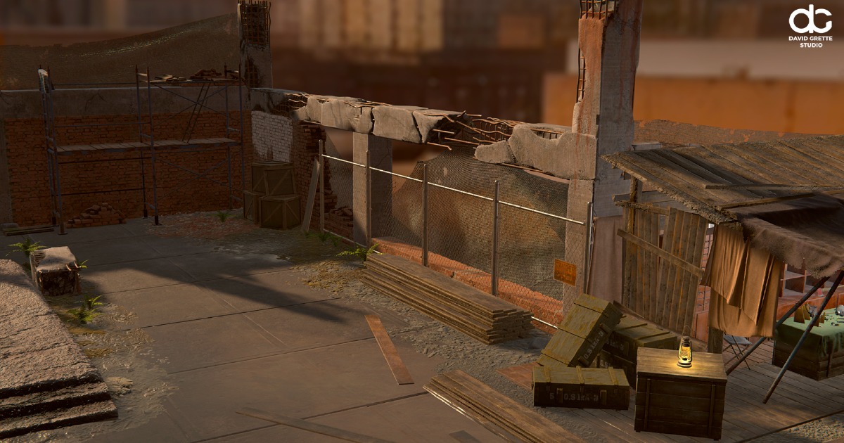 Adventure Industrial Environment scene + Natural Cinematic scene ...