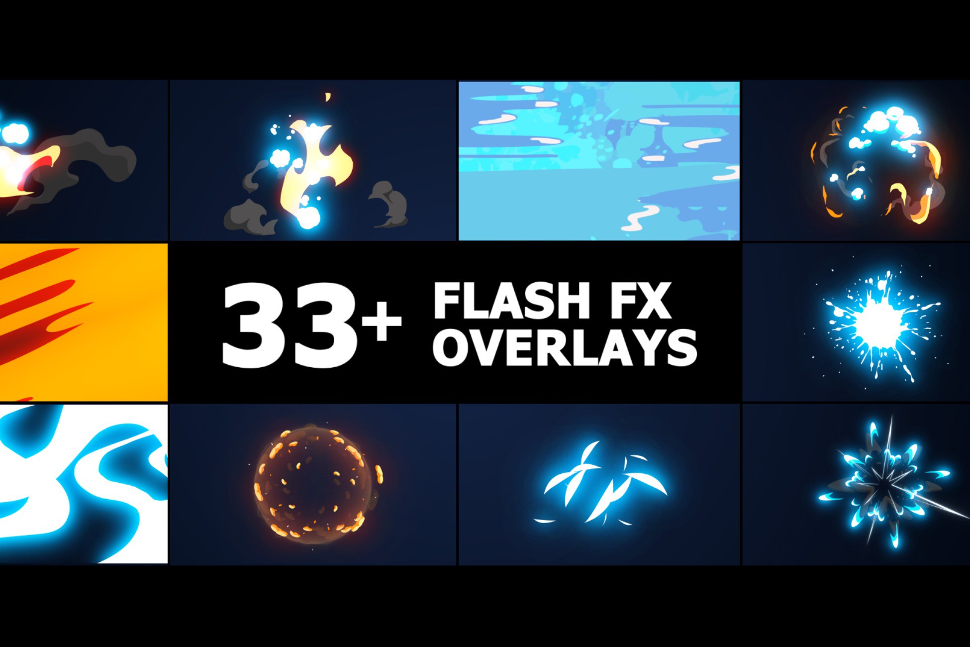 Flash FX Overlay Pack | 2D Textures & Materials | Unity Asset Store