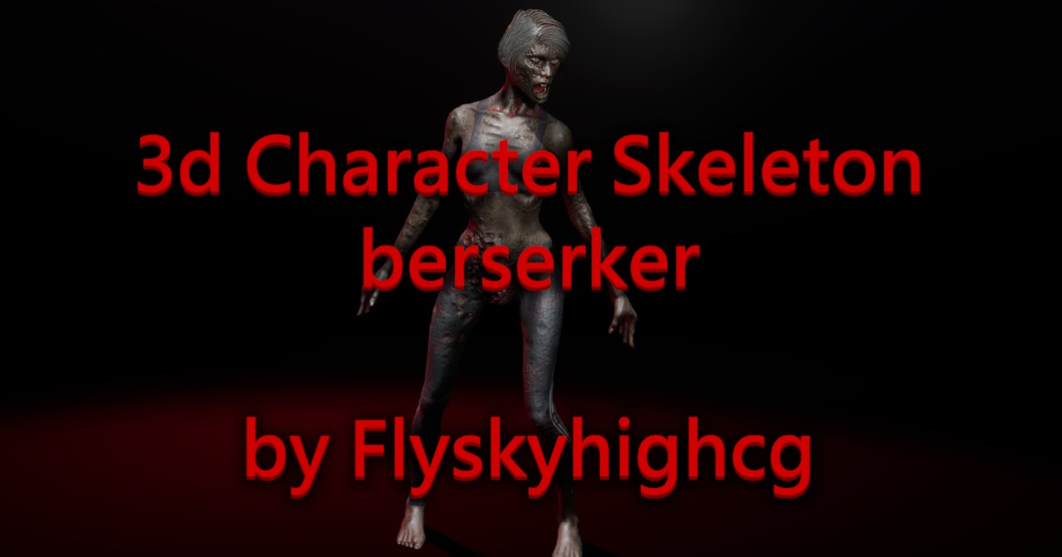 3D Character Zombie Female | Characters | Unity Asset Store