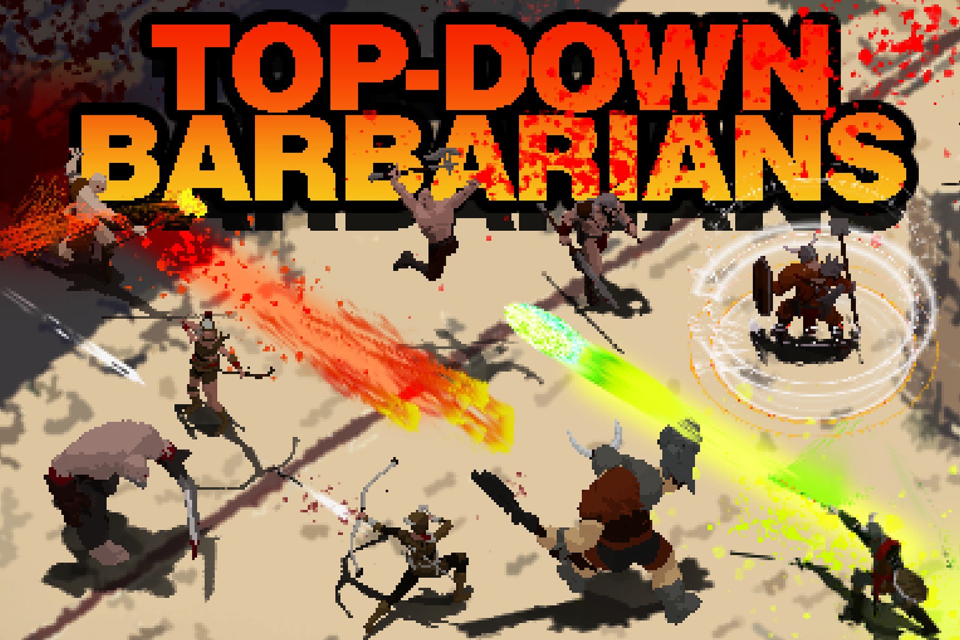 TopDown HD Barbarian pack - Animated 2D Pixel Characters | 2D ...