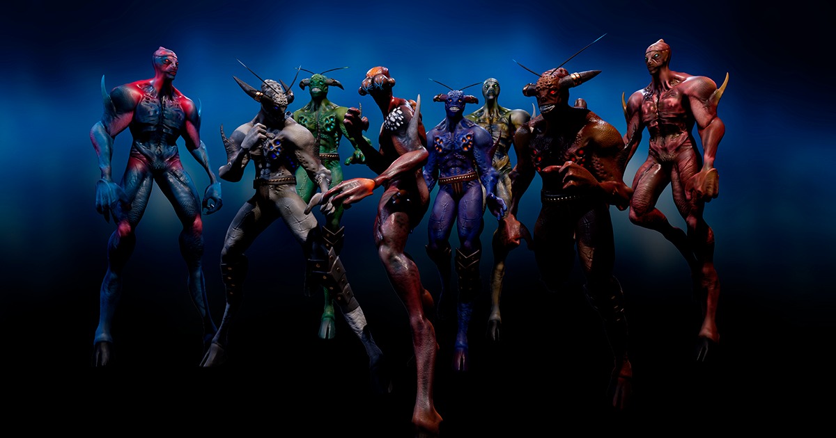 Creature Pack 4 GHS | 3D Creatures | Unity Asset Store