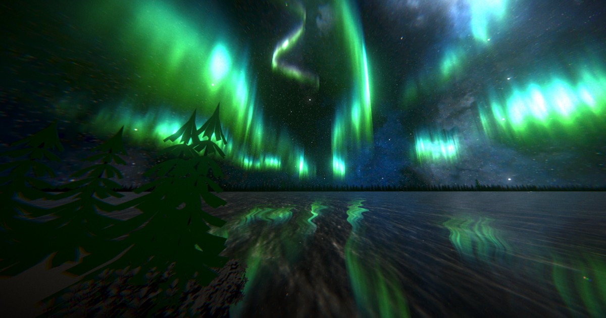 Aurora / Northern Lights / Borealis Shader VFX | VFX Shaders | Unity ...