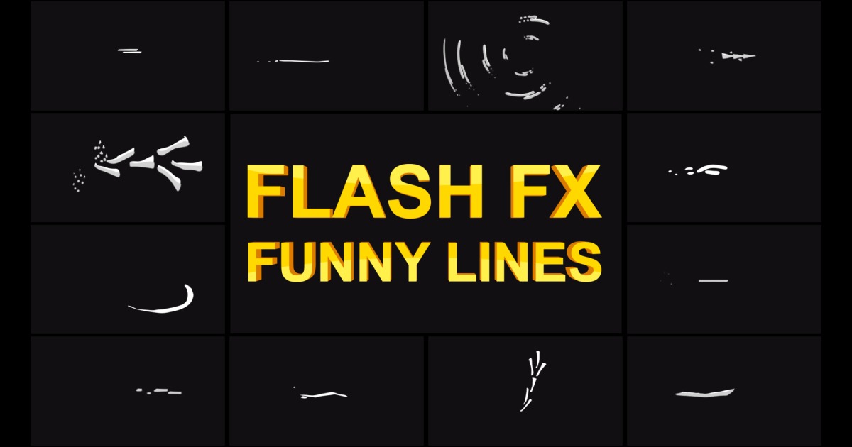 Flash FX Funny Lines | Fire & Explosions | Unity Asset Store