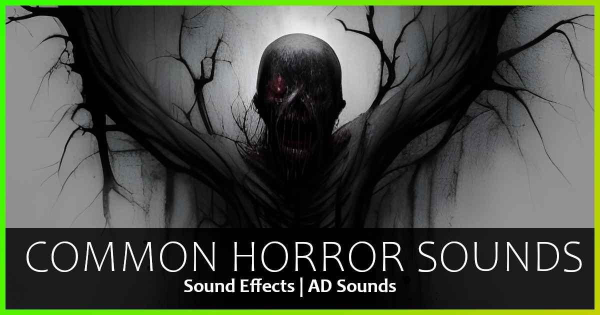 Common Horror Sounds - Sound Effects | Audio Sound FX | Unity Asset Store