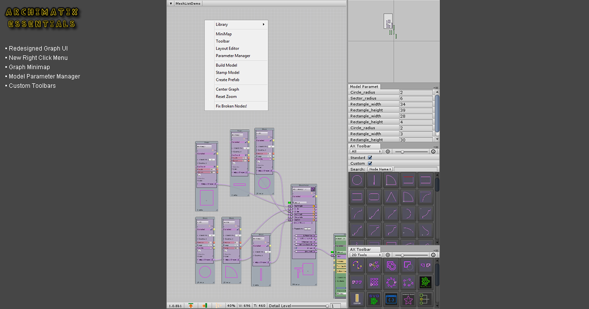 Archimatix Essentials | Modeling | Unity Asset Store