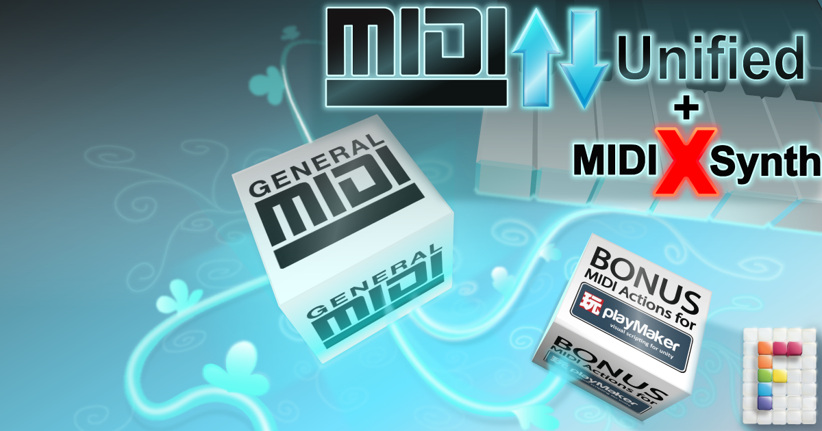 MIDI Unified 2021.3.4 | Audio | Unity Asset Store