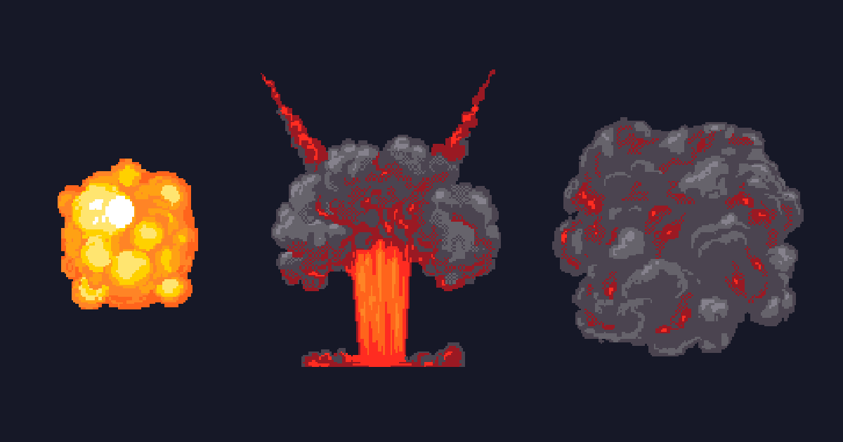 Warped Explosion Pack 5 | 2D Abstract | Unity Asset Store