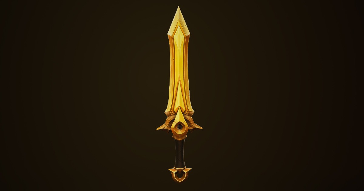 Golden Sword | 3D Weapons | Unity Asset Store