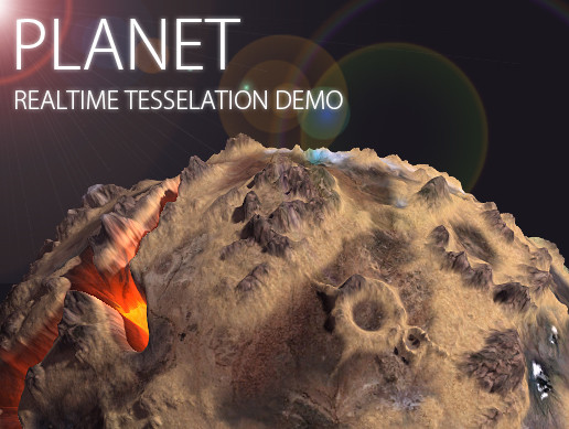 Planet Tesselation Demo | VFX Shaders | Unity Asset Store