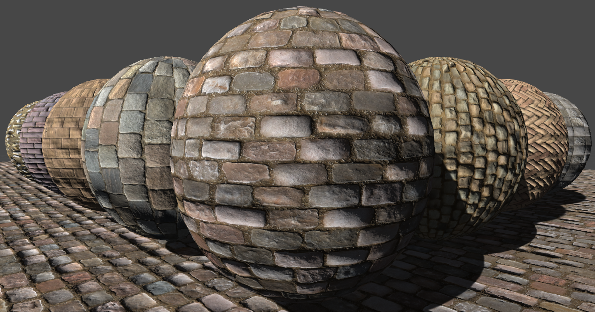 Stone covering (Package №2) | 2D Textures & Materials | Unity Asset Store