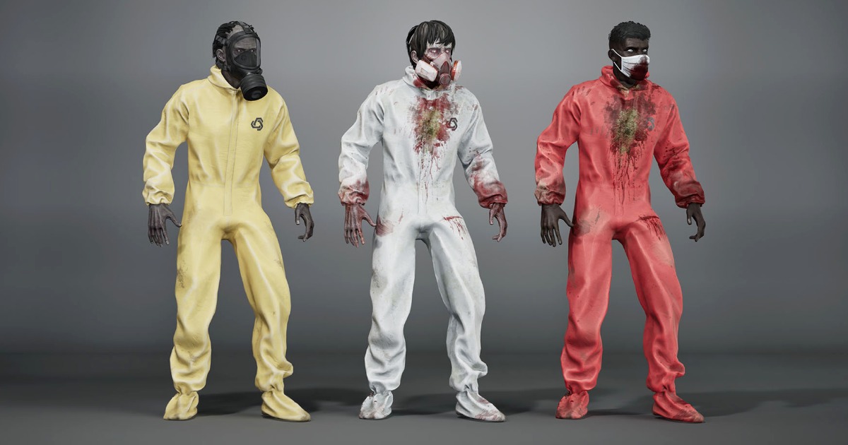 Zombie Explorer Clothes | 3D Humanoids | Unity Asset Store