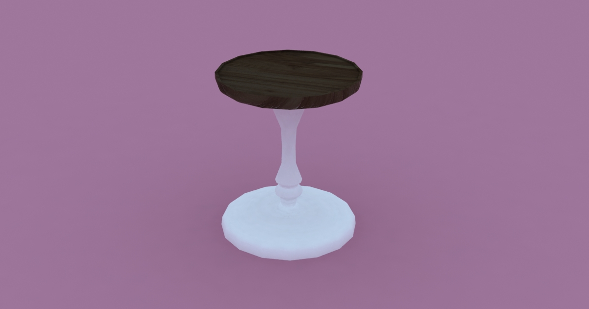 LowPoly Table A03 | 3D 가구 | Unity Asset Store