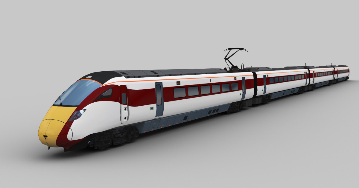 Lowpoly Train 9 | 3D Land | Unity Asset Store