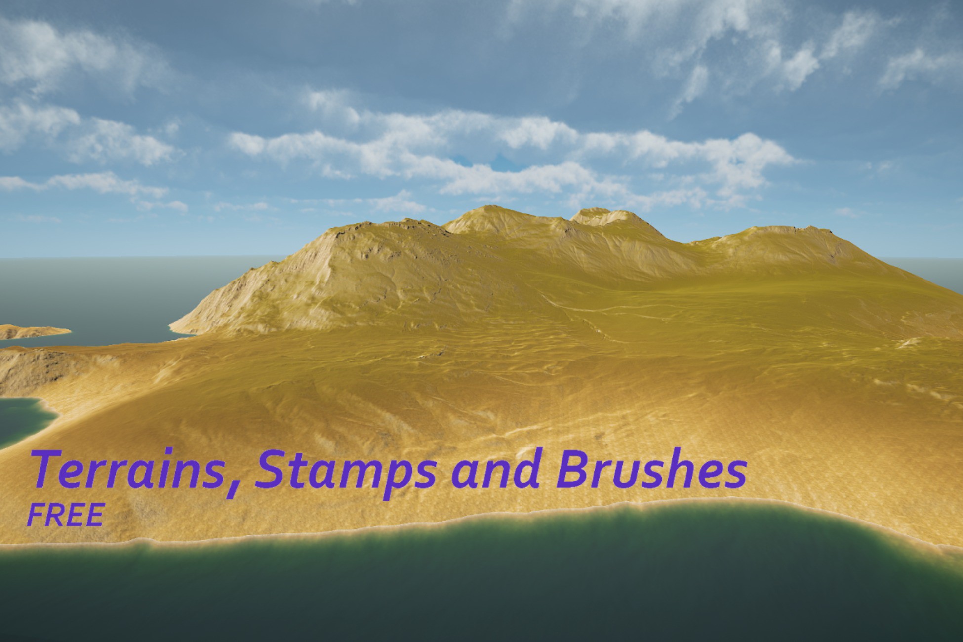 Small Islands - Terrains, Stamps and Brushes | 3D Landscapes | Unity ...