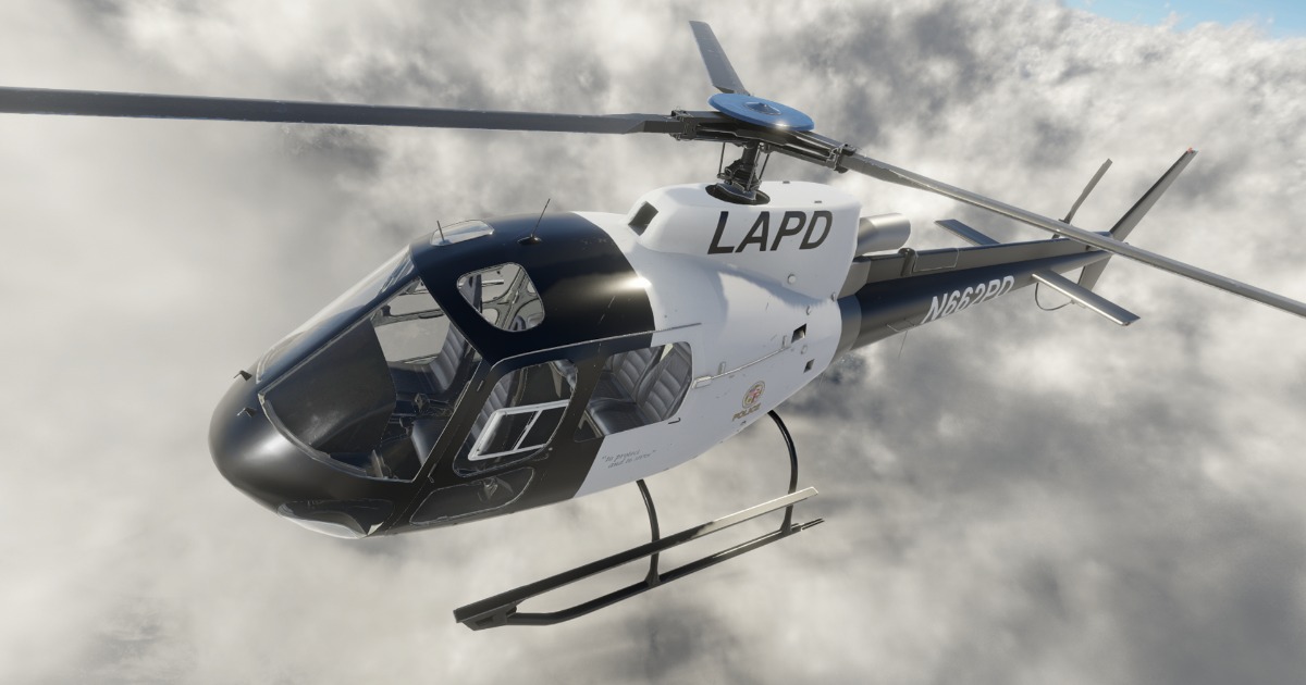 Police Helicopter LAPD | 3D Air | Unity Asset Store