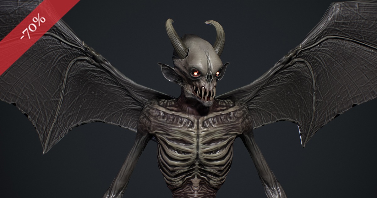 Night Demon_2 | 3D 생물 | Unity Asset Store