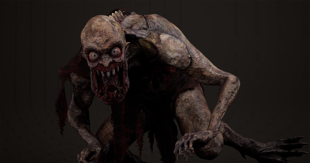 Crazy Zombie Monster | 3D ヒューマノイド | Unity Asset Store