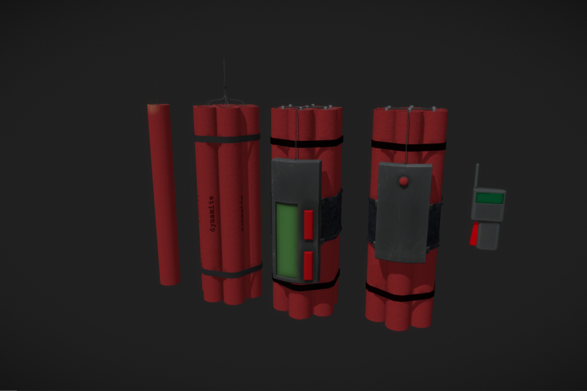 Explosive- Pack | 3D Weapons | Unity Asset Store