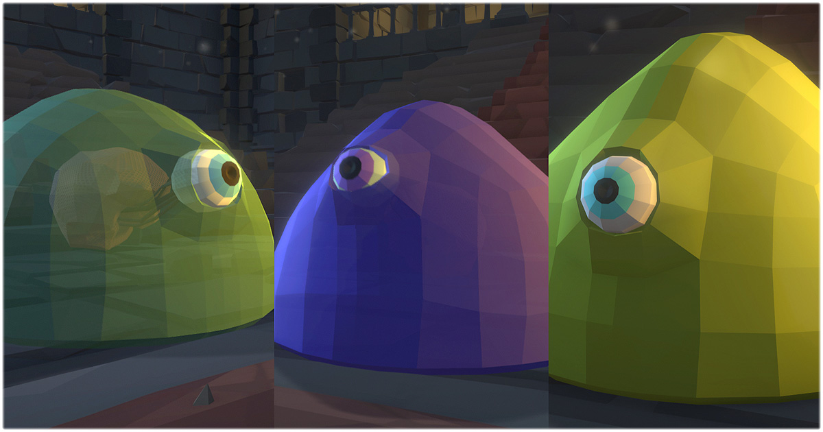 Low Poly Character - Slime - Fantasy RPG | 3D Creatures | Unity Asset Store