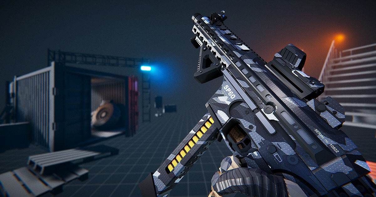 Low Poly Animated - Modern Guns Pack (HDRP) | 3D Animations | Unity ...