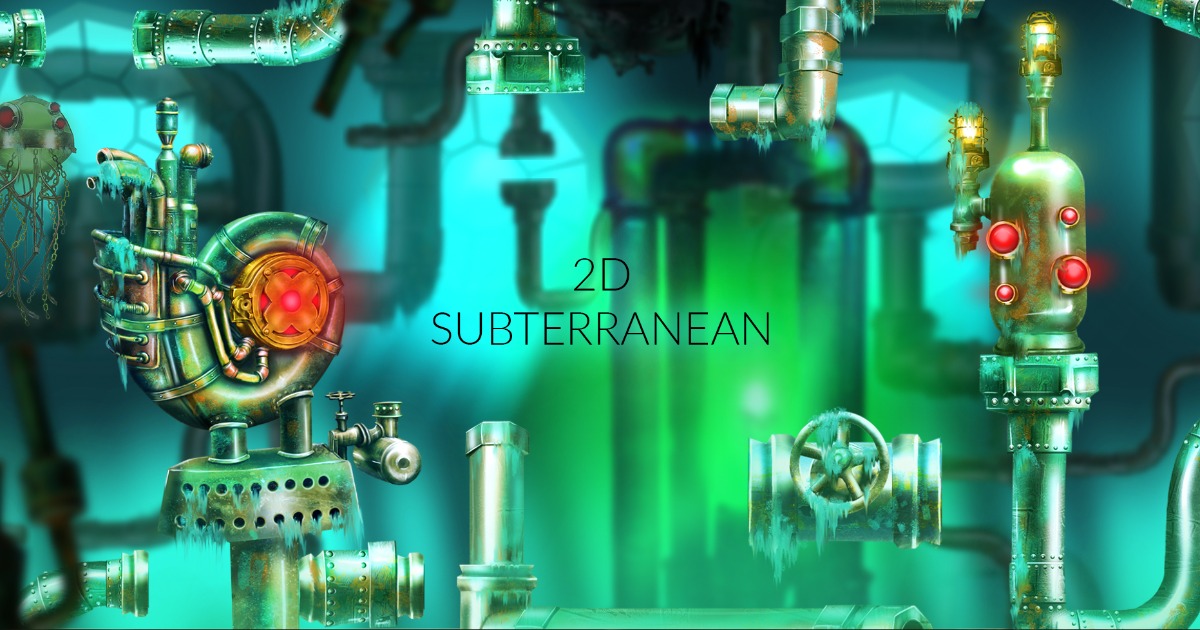 2D Subterranean | 2D Environments | Unity Asset Store