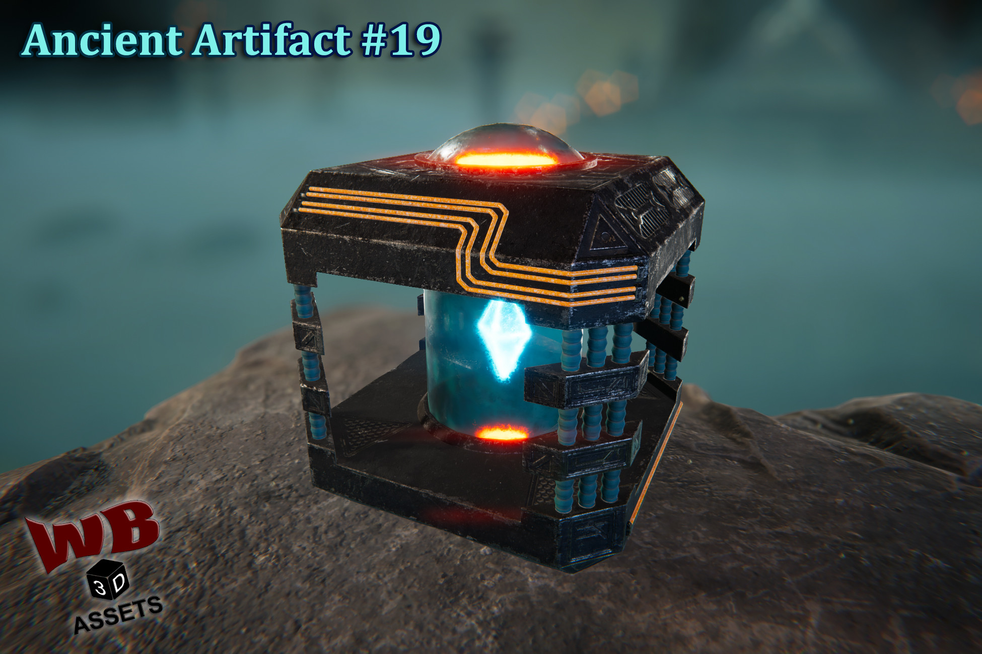 Ancient Artifact #19 | Animated & VFX | 3D Props | Unity Asset Store